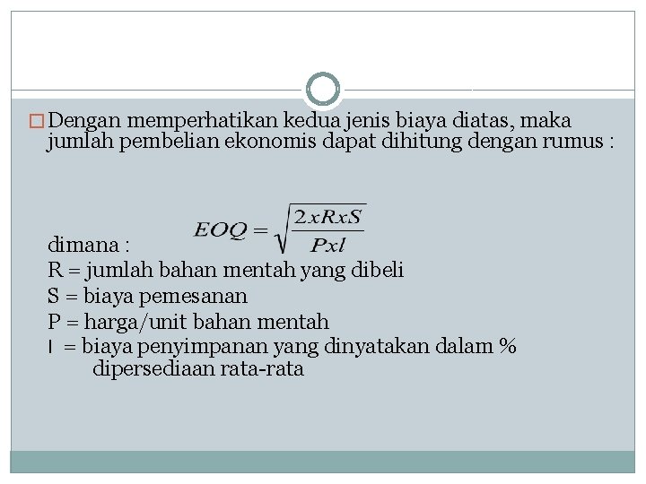 Bab 12 Anggaran Persediaan Definisi dan Kegunaan Budget