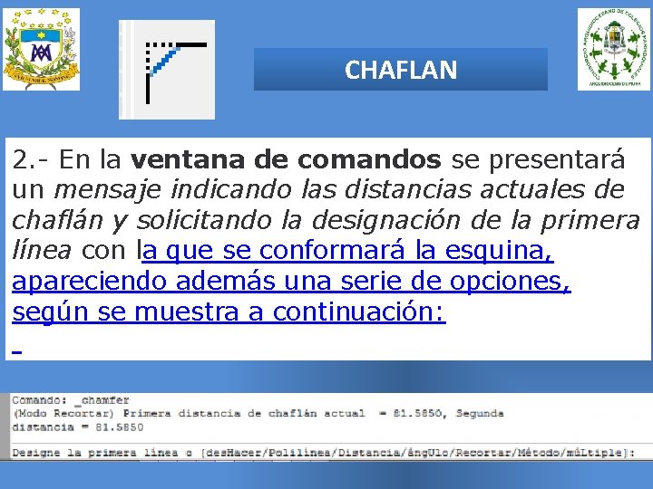 SITUACIONES PRESENTADAS CHAFLAN Con este comando podremos crear
