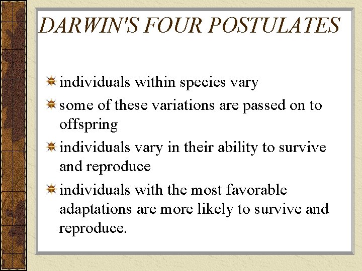 Darwins Theory of Evolution 16 1 Darwins Voyage