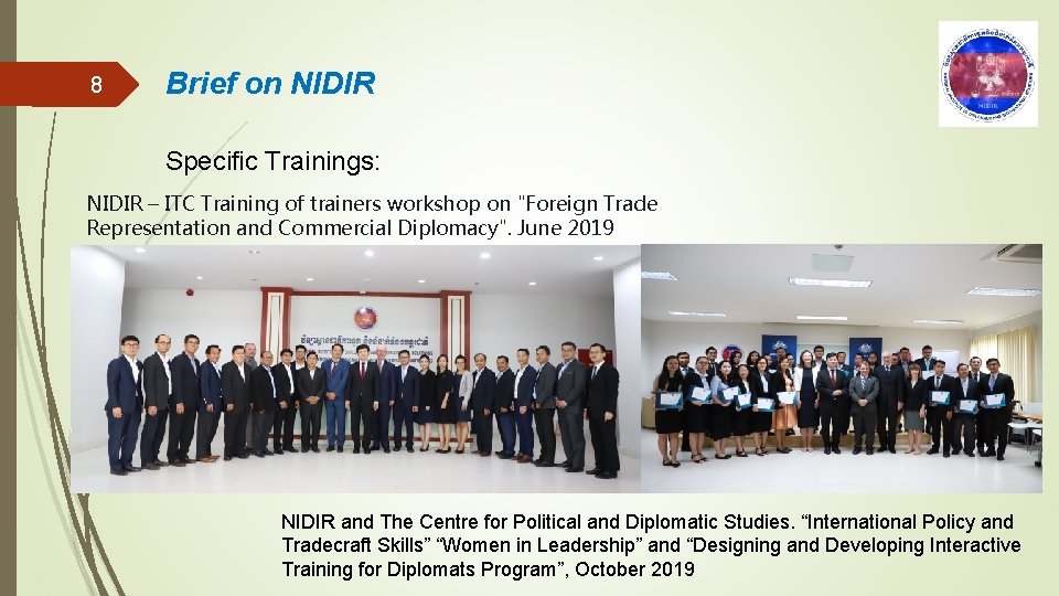 Mechanism for Cooperation in Training the Trainer To