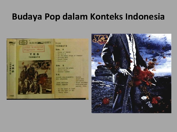 SENI dan BUDAYA POPULER Contohcontoh dari Keseharian Pop