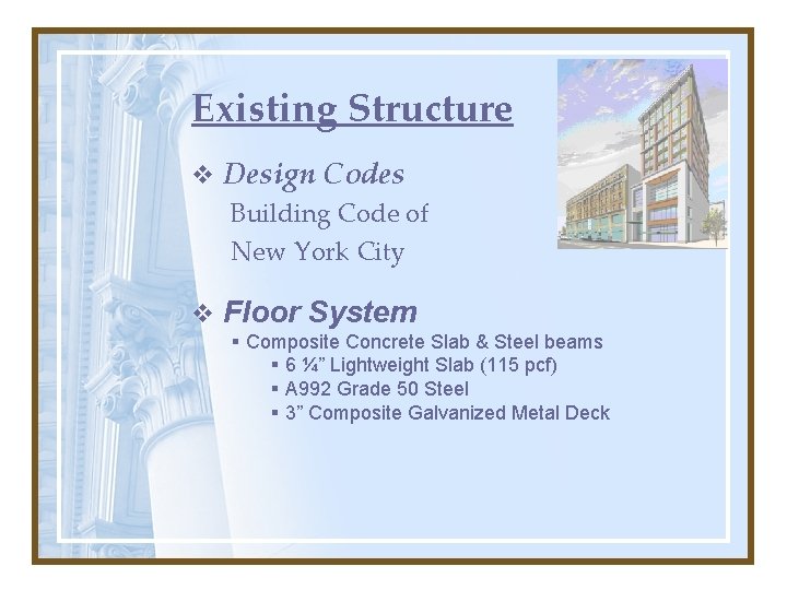 Fordham Place Bronx NY Aric Heffelfinger Structural Option