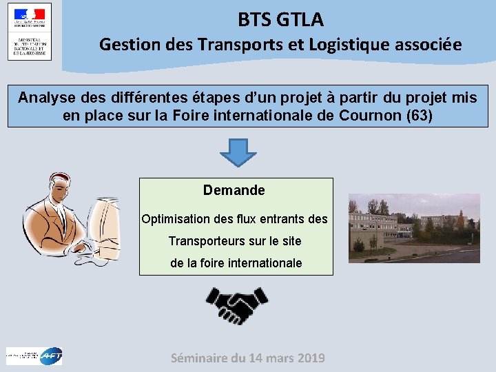BTS GTLA Gestion des Transports et Logistique associe