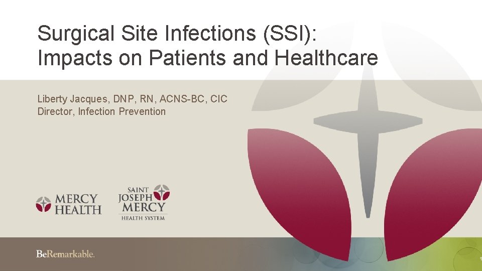 Surgical Site Infections SSI Impacts on Patients and