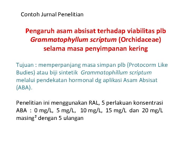 Kuliah 10 FITOHORMON ASAM ABSISAT Hormon penjaga tanaman