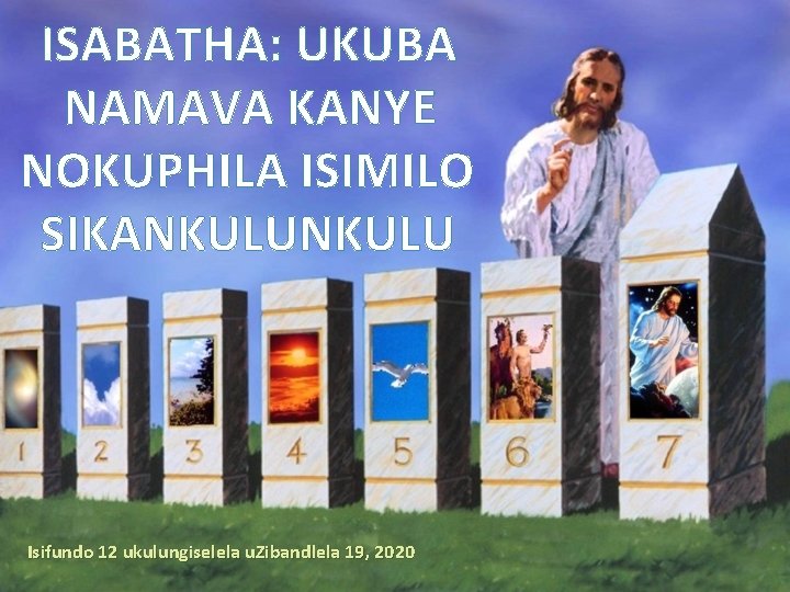 ISABATHA UKUBA NAMAVA KANYE NOKUPHILA ISIMILO SIKANKULU Isifundo