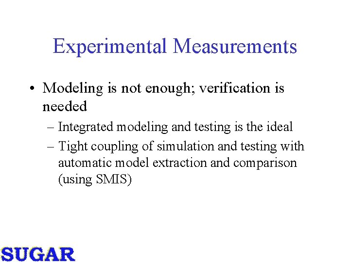 Modeling MEMS Sensors SUGAR A Computer Aided Design
