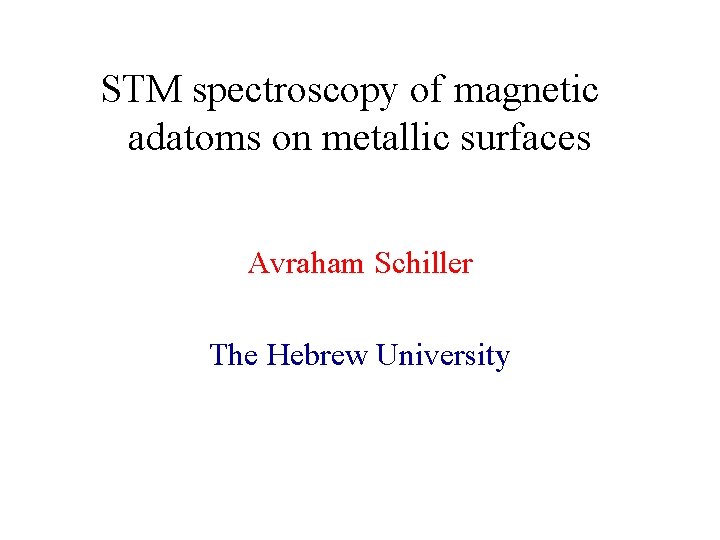 STM spectroscopy of magnetic adatoms on metallic surfaces