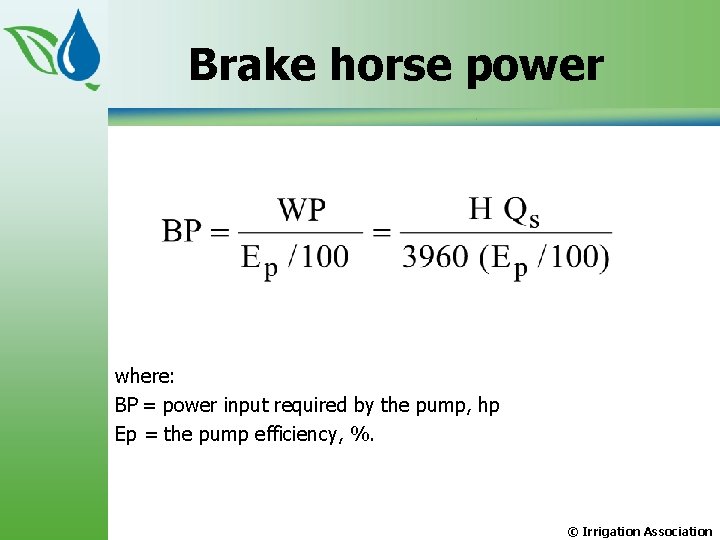 Select the Appropriate Pumps and Controls Understanding Basic