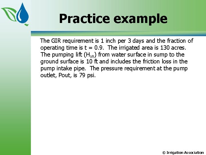 Select the Appropriate Pumps and Controls Understanding Basic