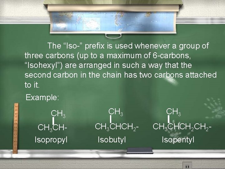 Unit 7 Organic Chemistry Nomenclature of Hydrocarbons and