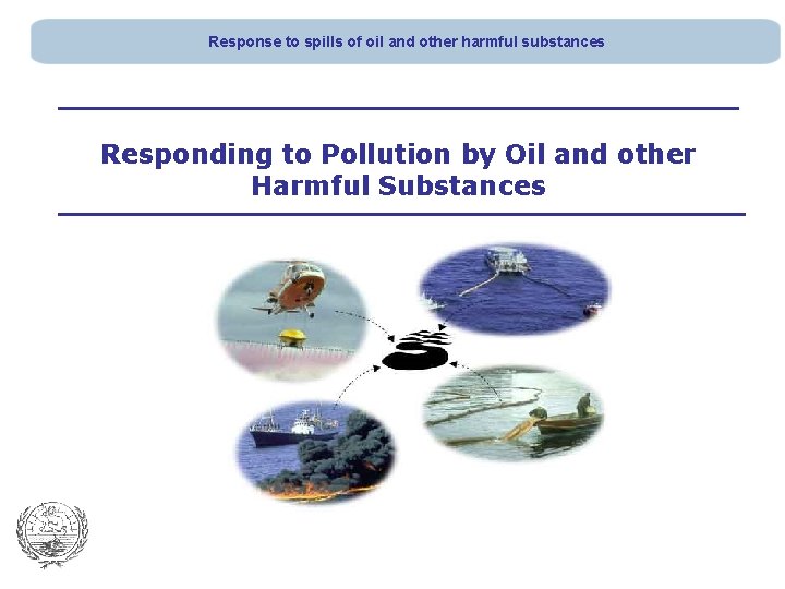 Response to spills of oil and other harmful