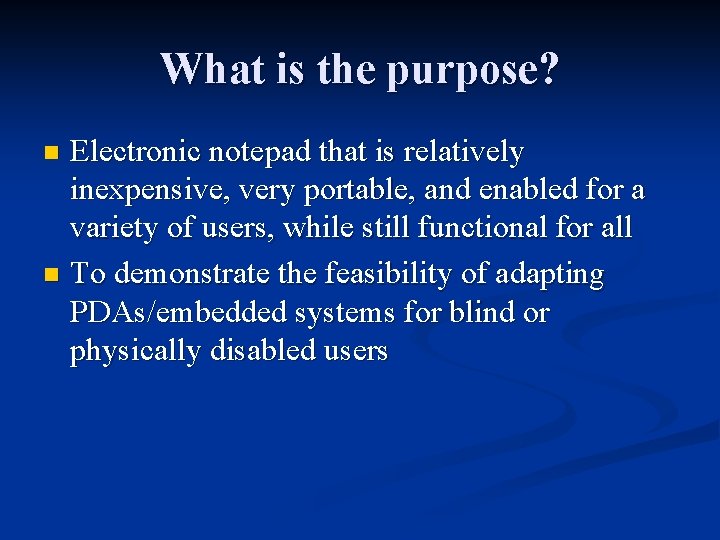 Morse Code as an Enabling Technology Jeremy Cribb