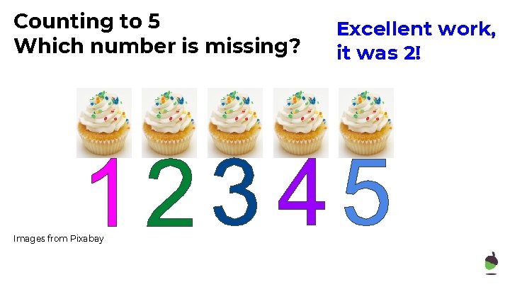 Numeracy Number Building Understanding Reinforcement of counting and