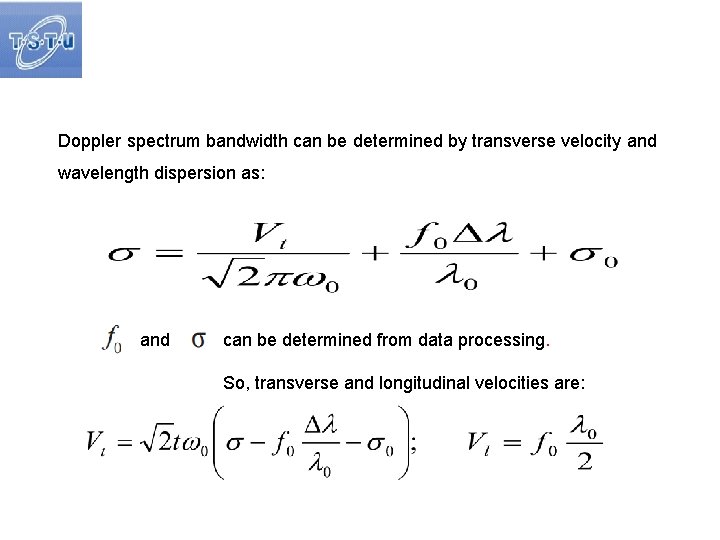 Doppler spectra broadening depending on absolute value of