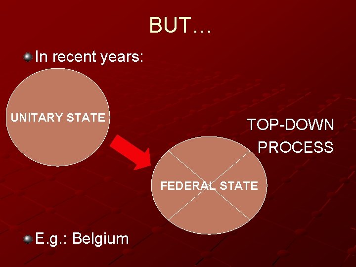 Federalism regionalism and devolution How can one distinguish