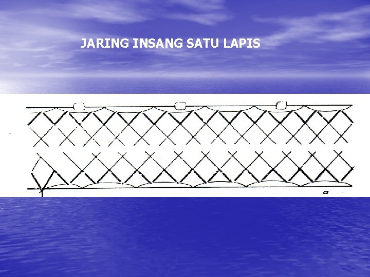 TEKNIK PENANGKAPAN IKAN DENGAN JARING INSANG GILLNET OLEH