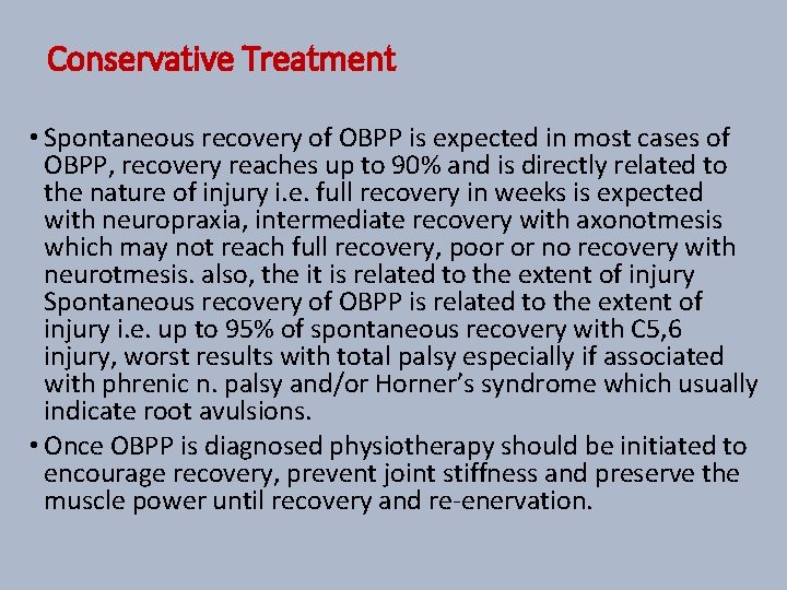 Brachial plexus injury is classified According to the