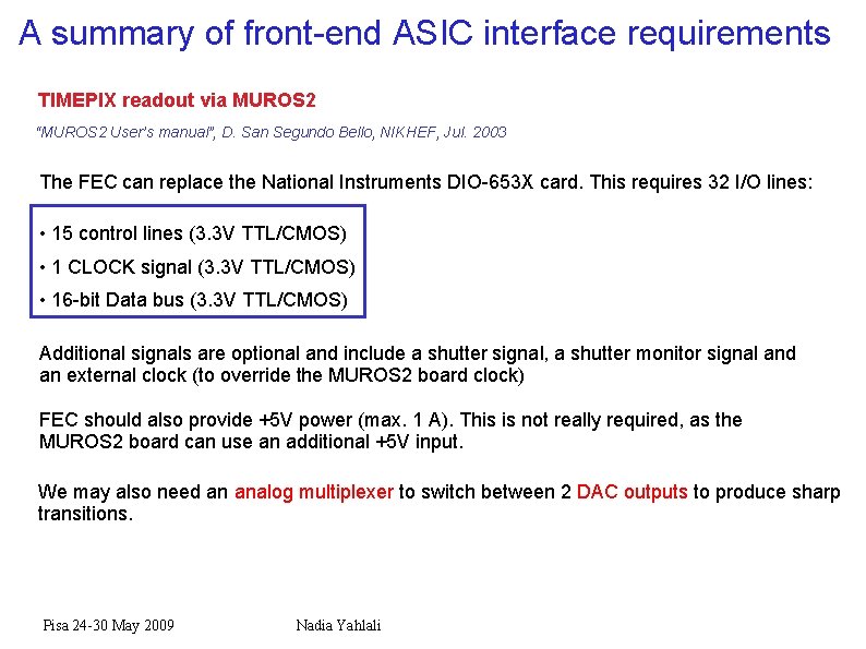 Towards the scalable readout system FEC electronics for