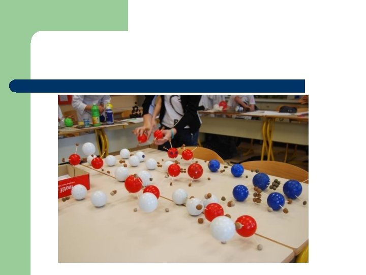 MODELI ATOMOV IN MOLEKUL ZA KEMIJSKE ENABE Danica