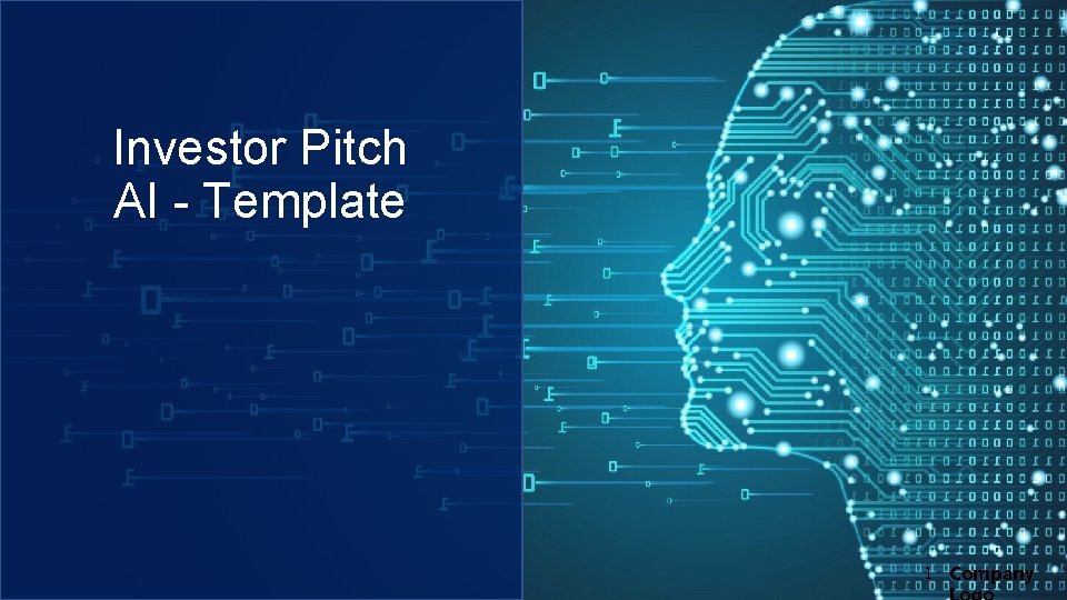 Investor Pitch AI Template 1 Company Intro Slide