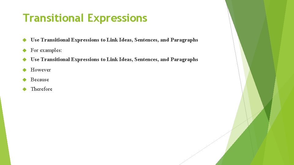 Revising Essay Cohesion cohesion is achieved when sentences