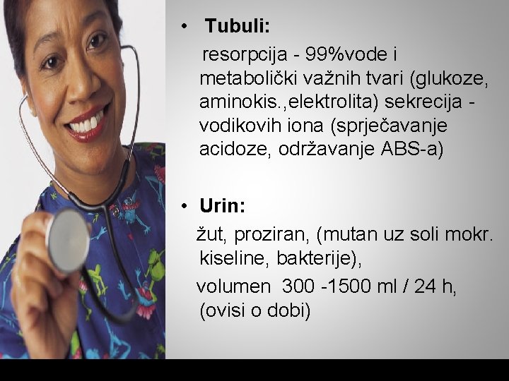 BOLESTI UROGENITALNOG SUSTAVA Anatomija i fiziologija Bubrezi ...