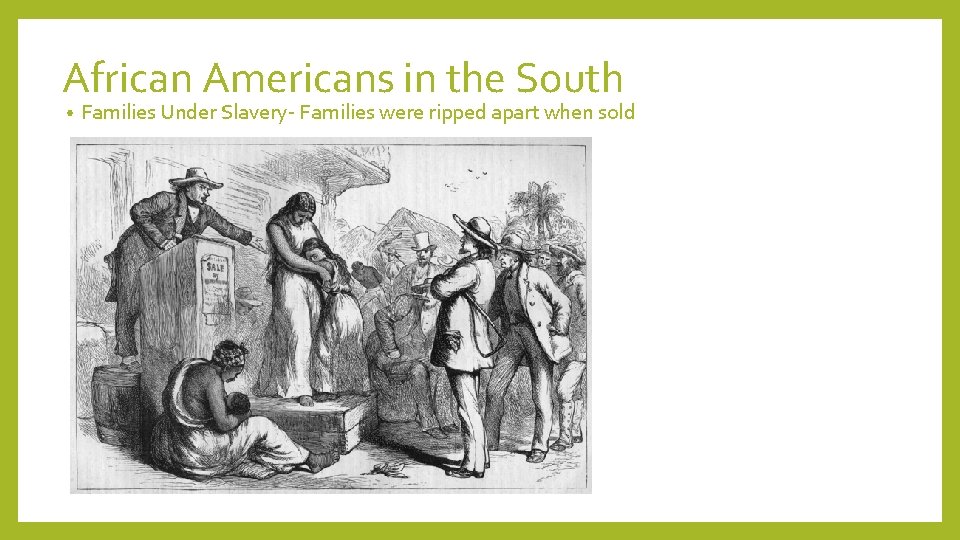 PLANTATIONS AND SLAVERY SPREAD Ch 11 2 Plantations