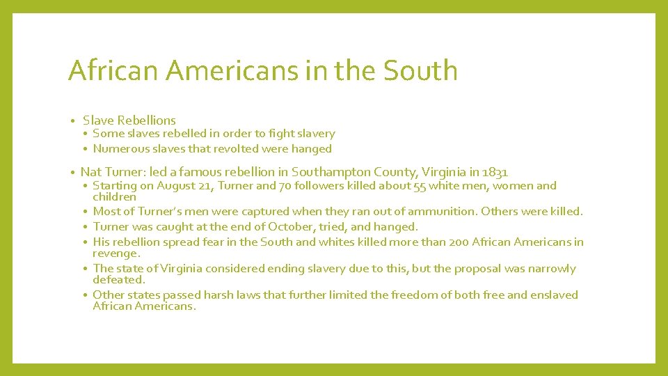 PLANTATIONS AND SLAVERY SPREAD Ch 11 2 Plantations