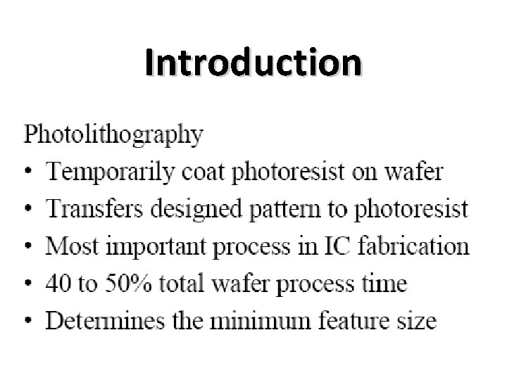 Biosensors and Bio MEMS Photolithography soft lithography electron