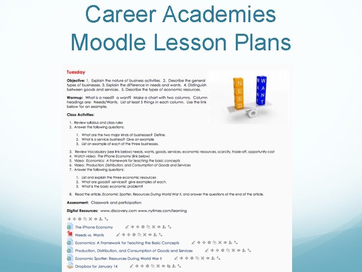 TRANSFORMING THE CLASSROOM Transformation of Curriculum Delivery ...