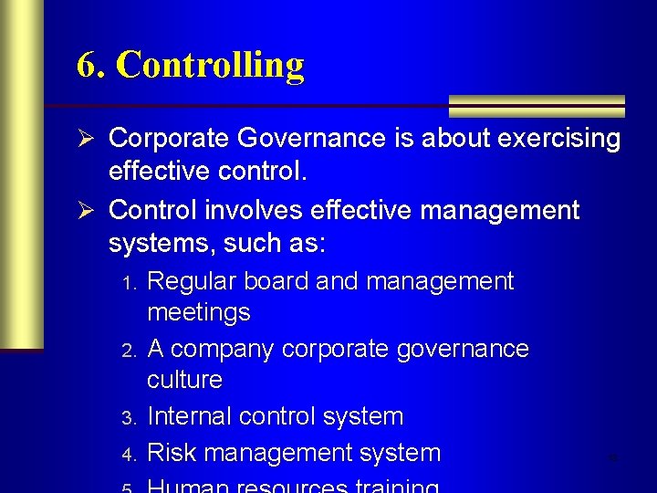 The Importance of Developing Corporate Governance for SMEs