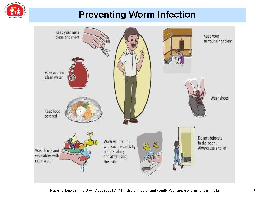 National Deworming Day August 2017 Training of School