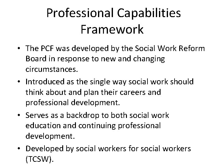 Practice Educators Briefing Workshop 334 SW September 2014