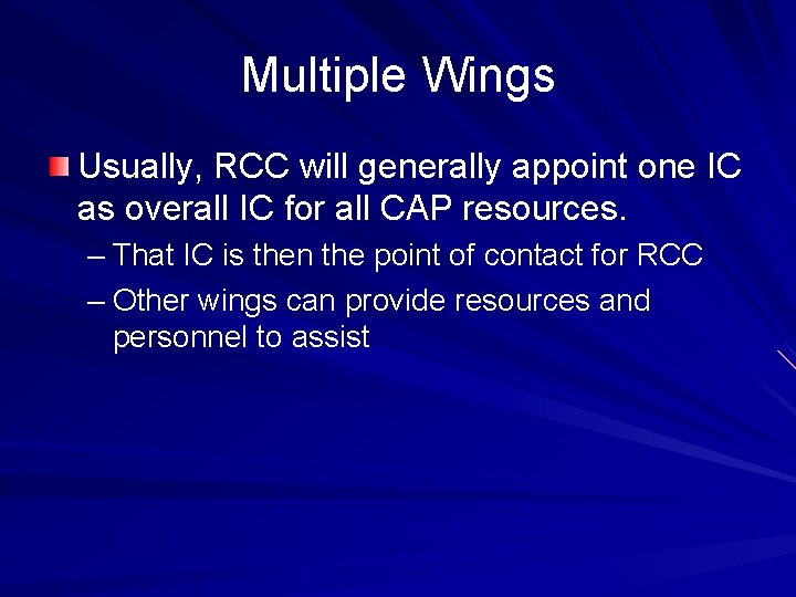 Air Operations Branch Director Course U S AIR