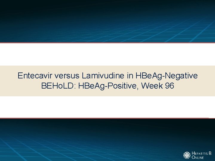 Hepatitis B Medications Entecavir Baraclude Prepared by David