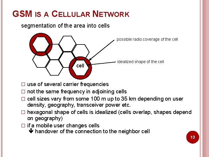 COMMUNICATION SECURITY LECTURE 4 INTRODUCTION TO GSM Dr