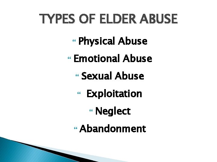 WORLD ELDER ABUSE AWARENESS DAY ST TAMMANY PARISH