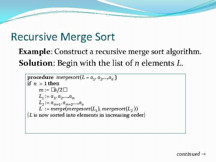 Induction and recursion Chapter 5 With QuestionAnswer Animations