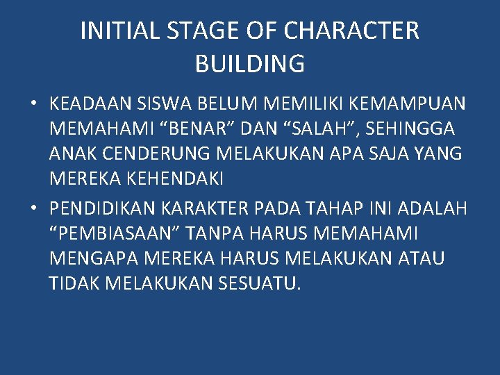 IMPLEMENTASI PENGEMBANGAN KARAKTER SISWA MELALUI LAYANAN BIMBINGAN DAN