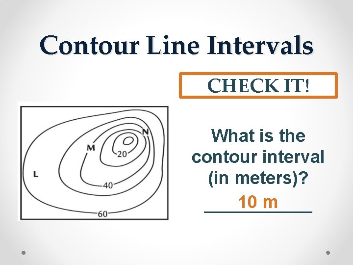 Bellwork Review Topographic Maps Notes Arizona State Science
