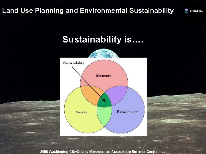 Land Use Planning and Environmental Sustainability 2008 Washington