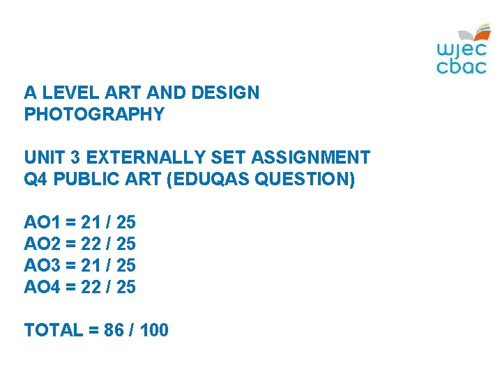 A LEVEL ART AND DESIGN PHOTOGRAPHY UNIT 3