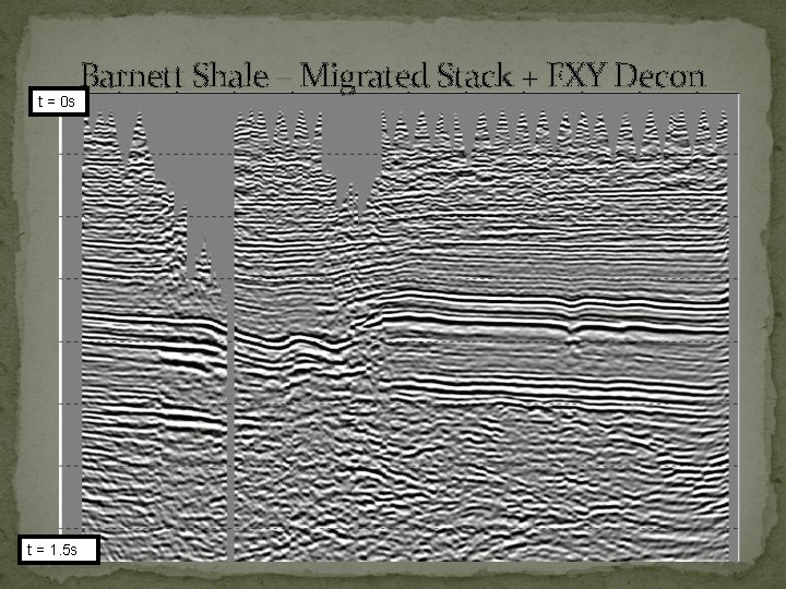 Seismic attributes of the Barnett and Bakken shales
