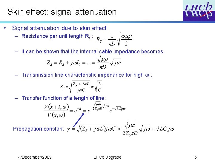 CABLE EFFECTS ON SNR FOR XCAL UPGRADE ON