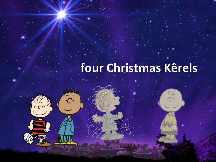four Christmas Krels Christ the Anointed One Mat