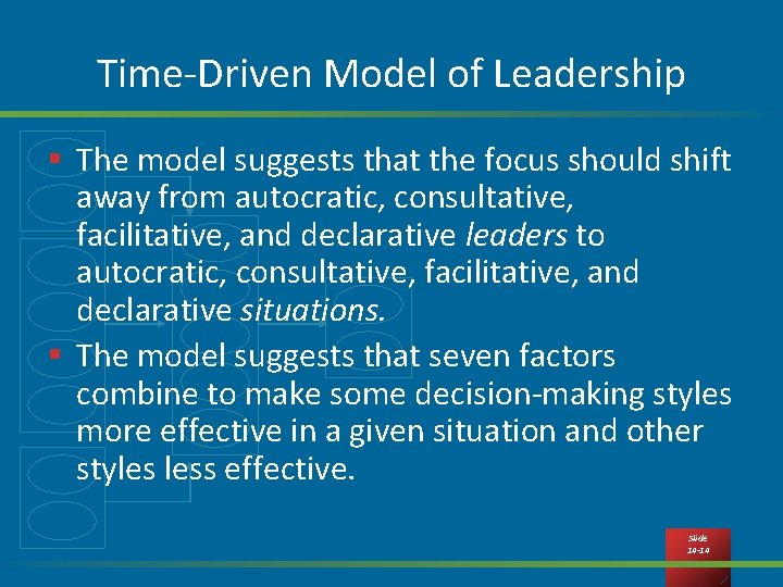 Chapter 14 Leadership Traits Styles and Behaviors Slide