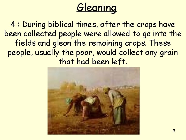 Harvest and Food Using this Power Point presentation