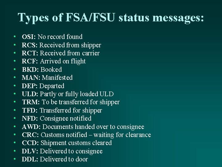 CCS Hungary BACH Best AirportAirline Cargo Handling System