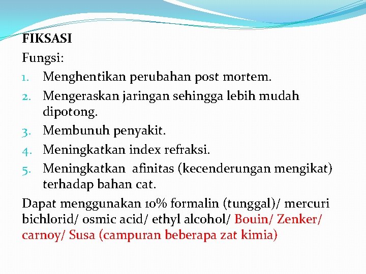 Pengantar Histologi Mikroteknik Fidya drg MSi Asal Kata